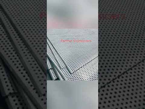 EXPANDED AND PERFORATED METAL SHEET