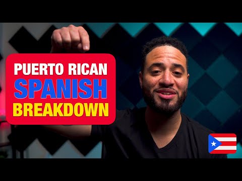 Puerto Rican Spanish Practice (EASY Breakdown)