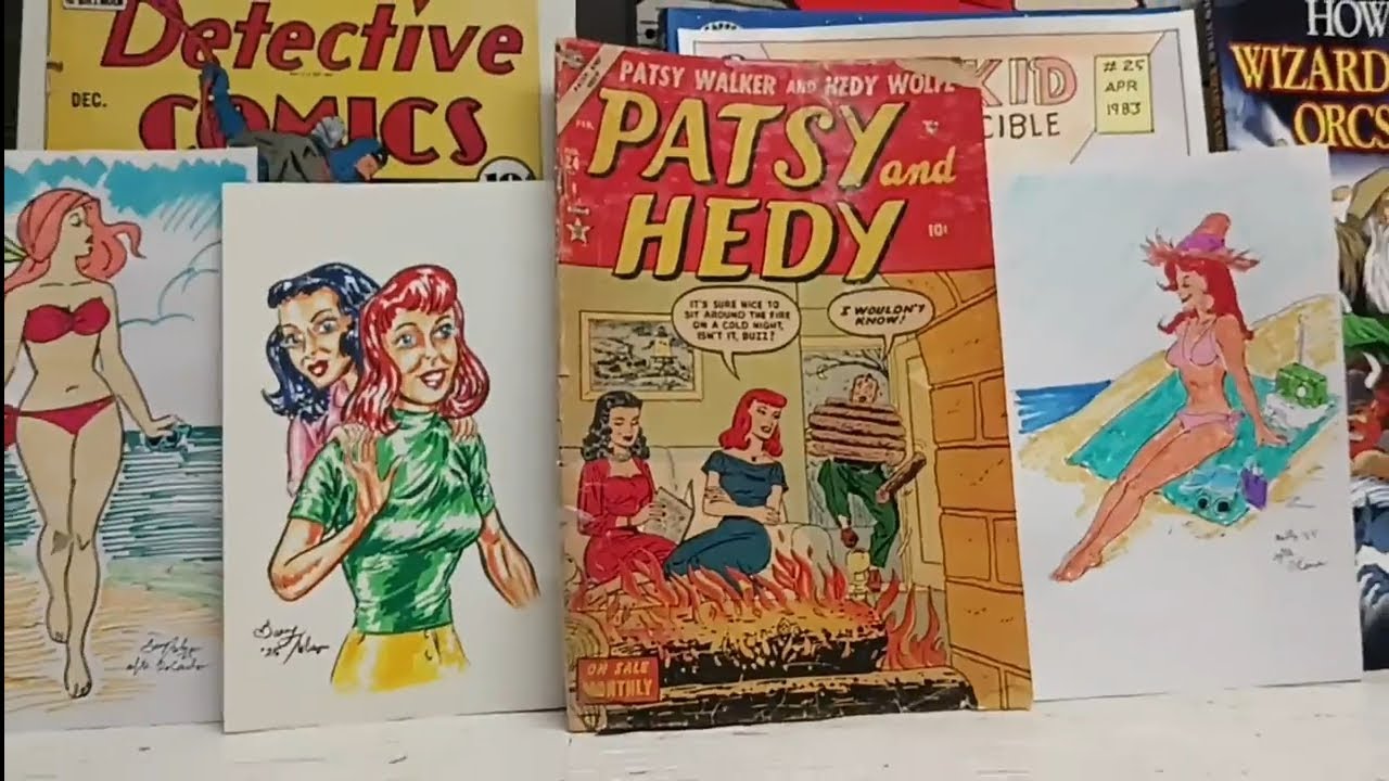 EP 1097 Patsy & Hedy #24 1953 Atlas Comics, Al Jaffee, Al Hartley. Golden Age.