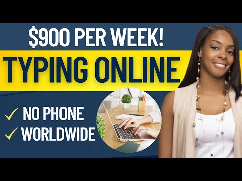 $900/WK REMOTE TYPING JOBS ONLINE: DATA ENTRY WORK AT HOME JOBS 2023