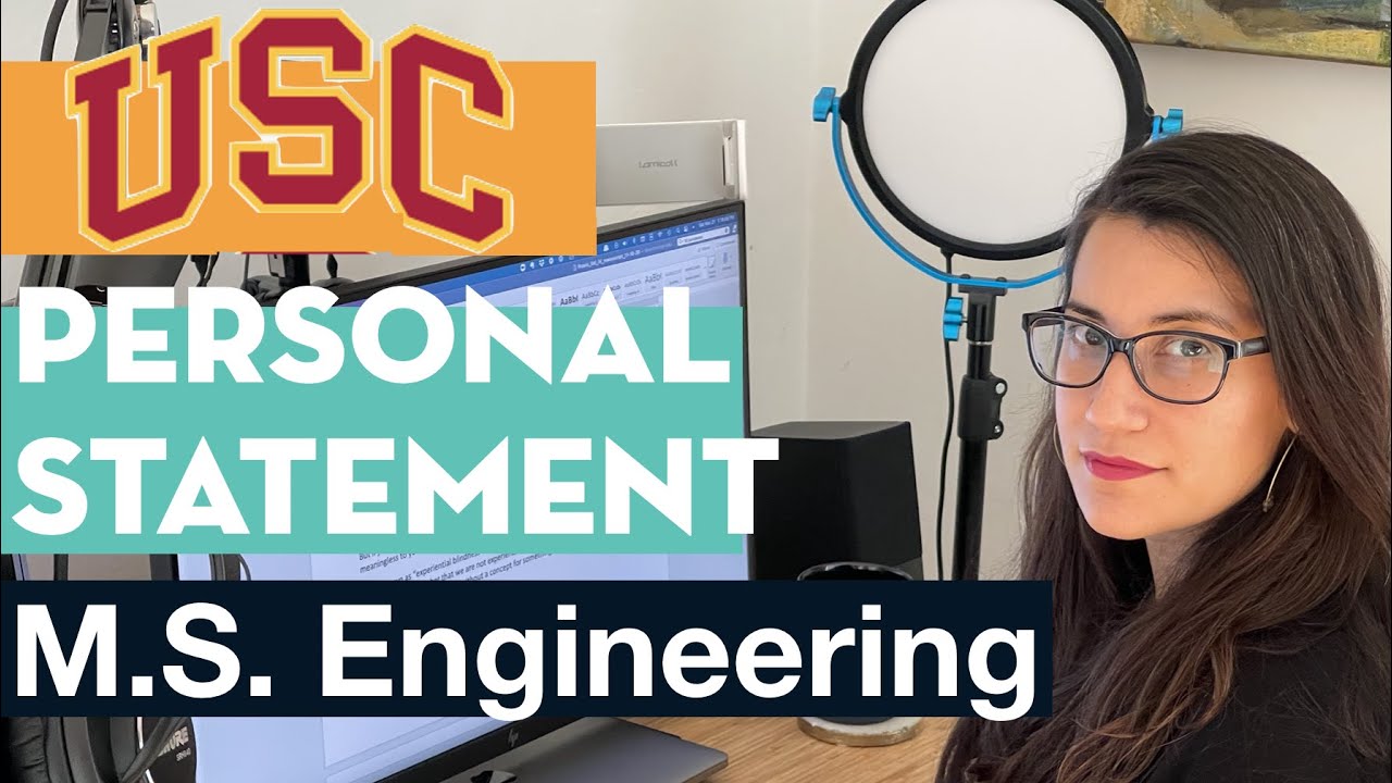 Personal Statement USC Masters in Astronautical Engineering 2020 (admitted student)