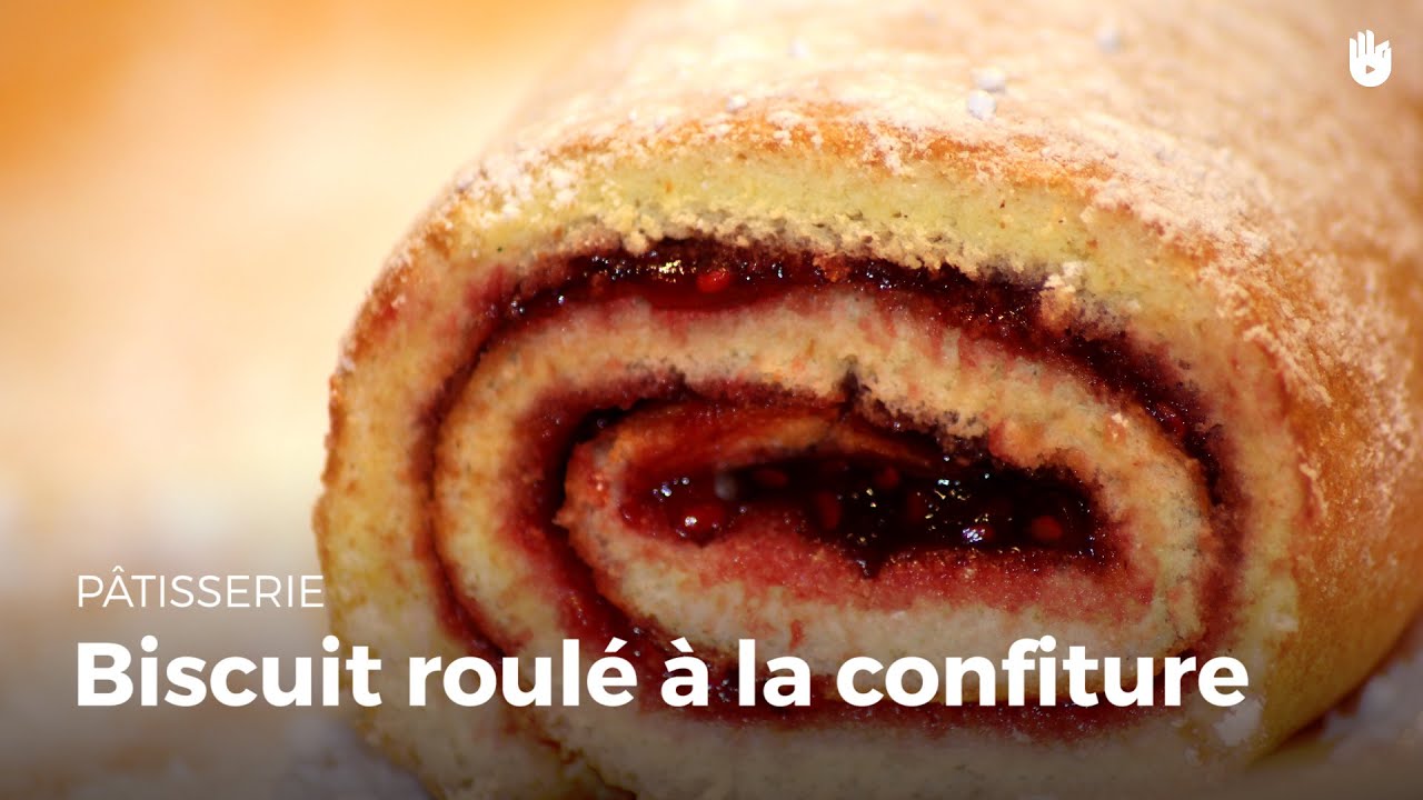 Biscuit Roulé Confiture - Préparer des desserts maison | Sikana