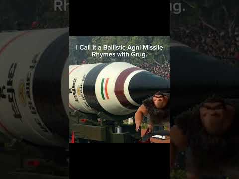i call it an agni ballistic missile, rhymes with Grug #nuke #memes #rhymes #grug