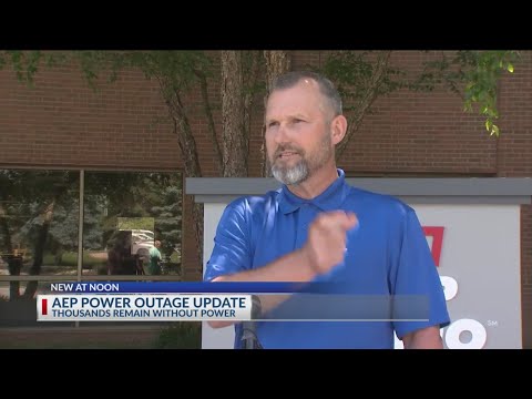 NBC4 Midday AEP power outage update