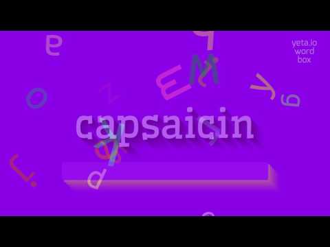How to say "capsaicin"! (High Quality Voices)