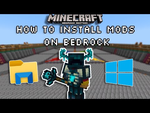 How to Install Mods on Minecraft Bedrock Edition 1.19 (Windows 10 & 11)