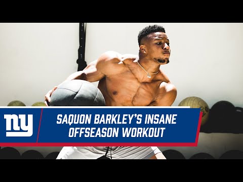 Saquon Barkley's INSANE Workout Routine 💪 | New York Giants