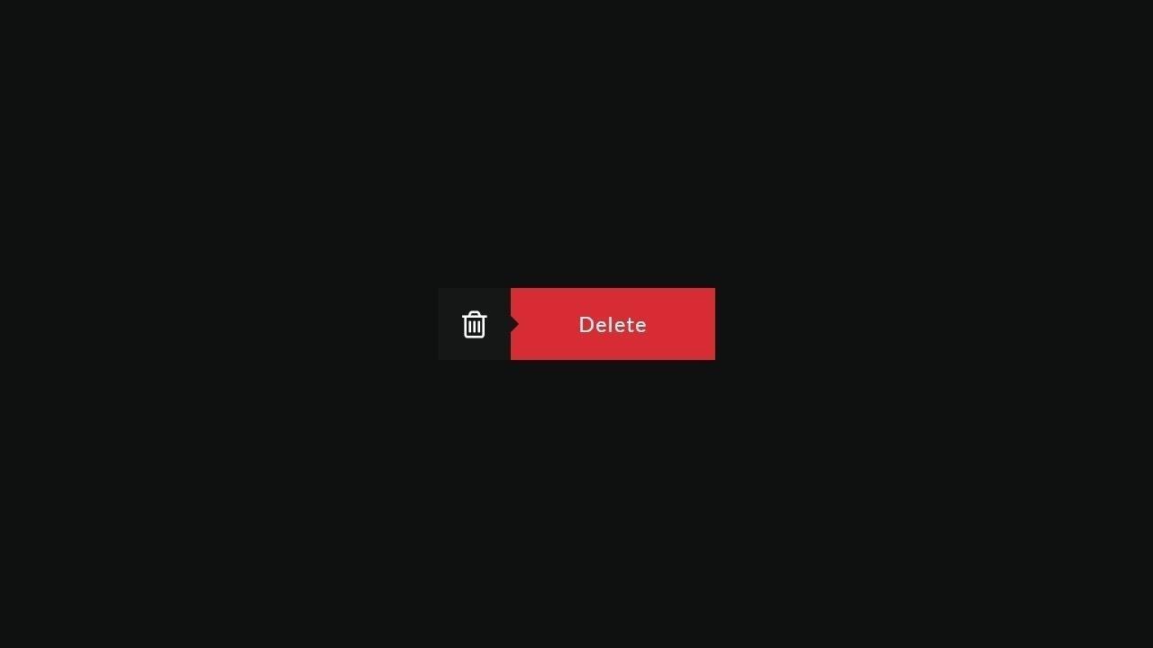 Delete Button Icon Animation CSS3&jQuery | Part1  2019
