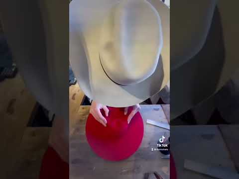 Custom Red Heart Hat. #BurnsHats #BurnsCustomHats