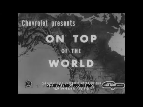 1957 CHEVROLET TASK FORCE TRUCKS ALCAN HIGHWAY TESTING ROAD TRIP 87394