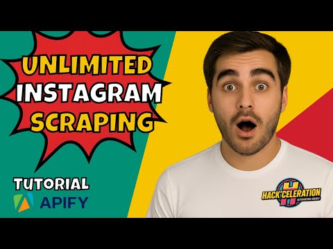 Unlimited Instagram Scraper with Apify ⚡️ (Complete Tutorial, Cookies, No-Code)