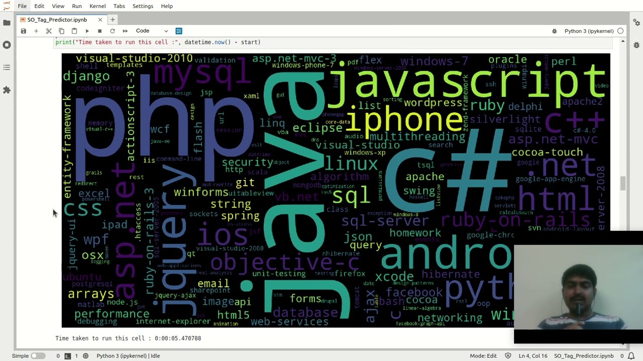 Stack OverFlow Tag Predictor