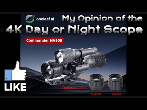 Commander NV500 4K Digital Day/Night Vision Rifle Scope