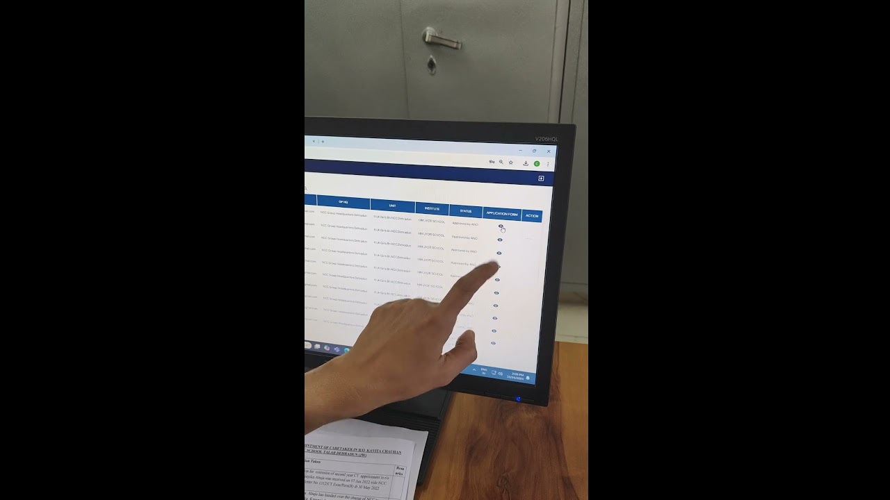 How to get  Enrollment Number at NIS Website of NCC