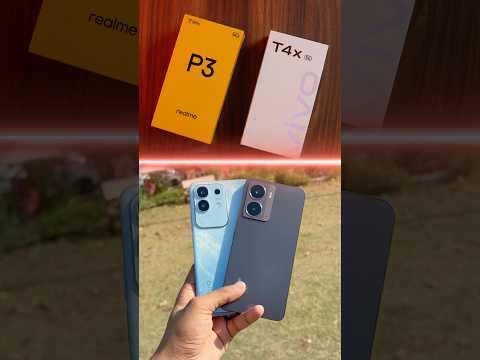Realme P3 vs vivo T4x Comparison - Best Phone Under 15000? #shorts