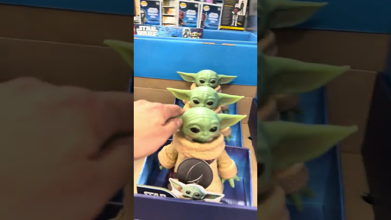 Star Wars ￼the Mandalorian & Grogu Walmart display #themandalorian #themandalorianandgrogu #starwars