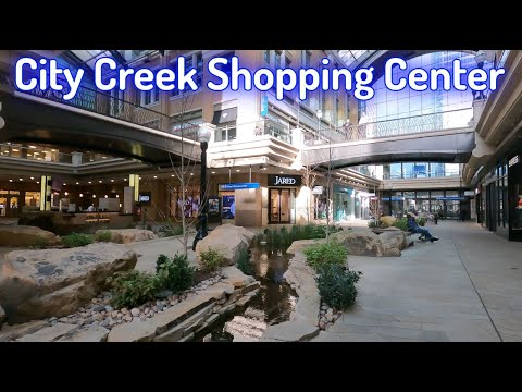 City Creek Shopping Center Walkthrough | Salt Lake City