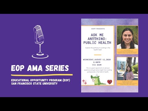 EOP AMA Series | Ask Me Anything: Public Health