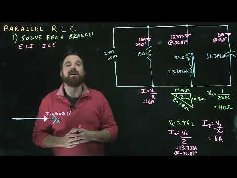 Parallel RLC Calculation Start to Finish