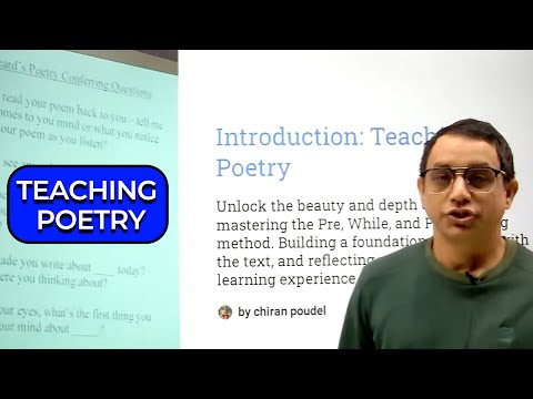 Topic Poetry TSC English ||