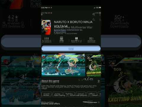 Top 5 best offline naruto games for android&ios2024 #shorts