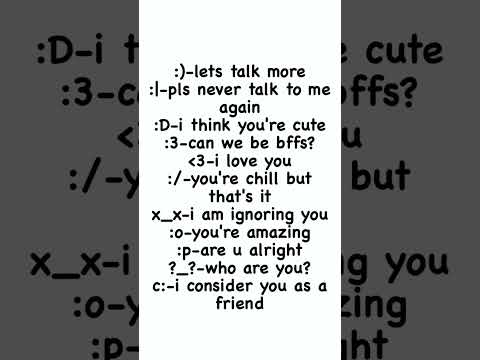 Some text symbols and their meaning:)✨#youtube#youtubeshorts