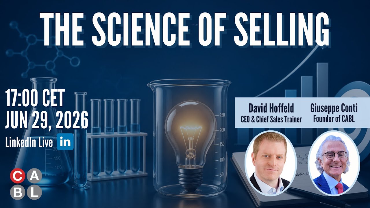 LinkedIn Live: The Science of Selling with David Hoffeld