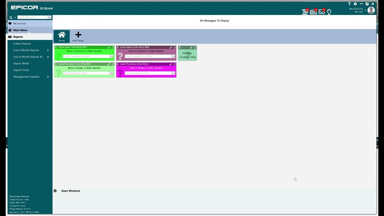 ECLIPSE REPORT WRITER BASICS