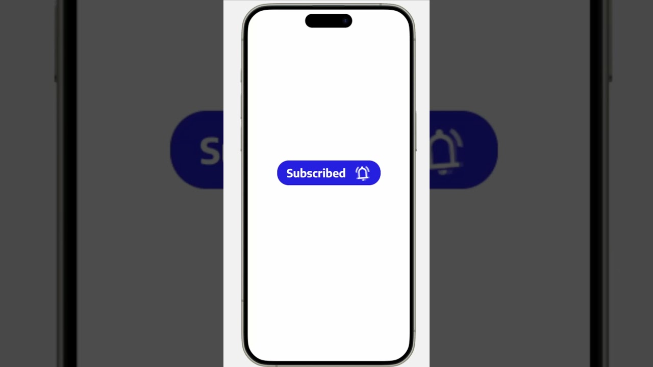 Subscribe button | Micro-interaction | bell icon animation | Figma