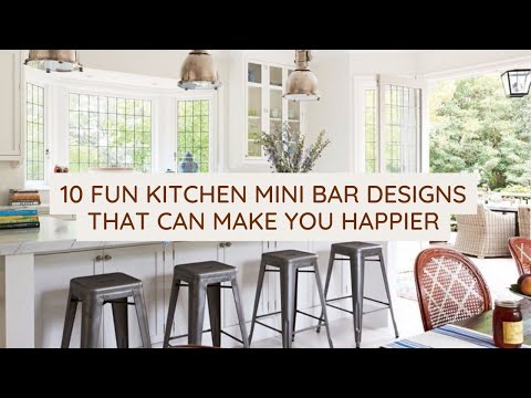 10 Fun Kitchen Mini Bar Designs That Can Make You Happier! – Trending ...