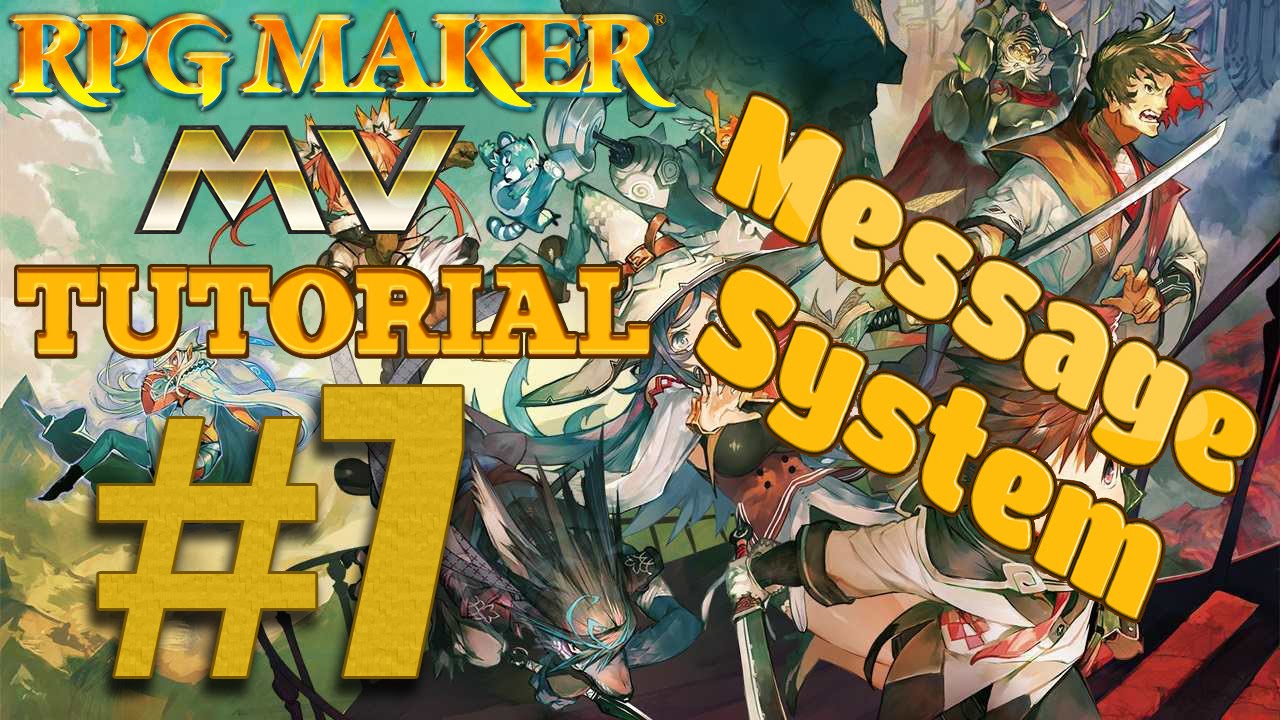 RPG Maker MV Tutorial World - Message System