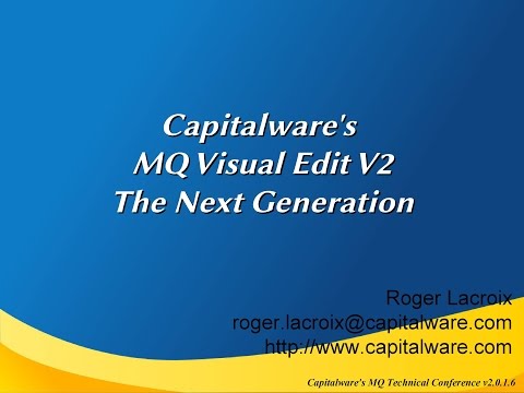 MQ Visual Edit V2 - The Next Generation by Roger Lacroix