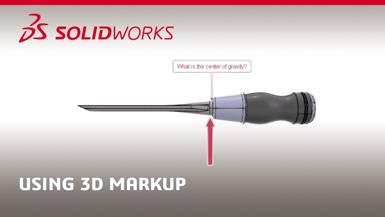 Using 3D Markup