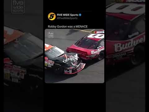 Robby Gordon was a MENACE #nascar #racing #motorsports