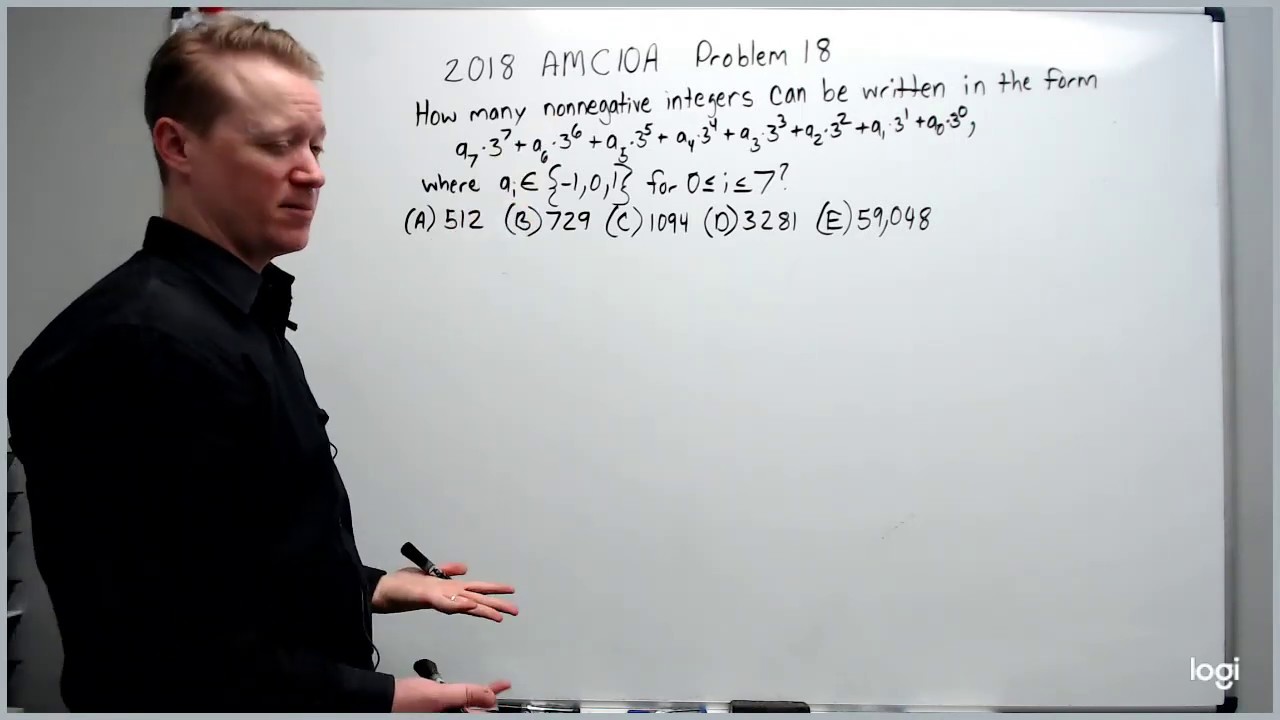 2018 AMC 10A Problem 18