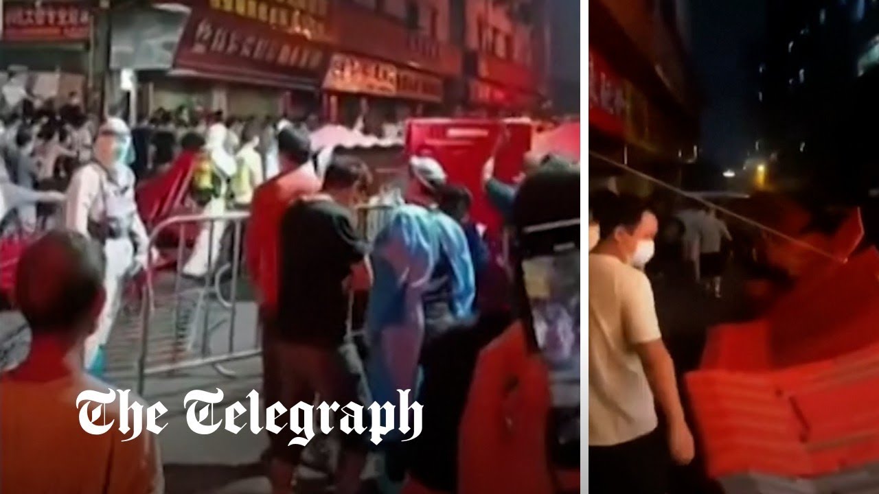 Violent protests erupt in China over oppressive zero-Covid curbs