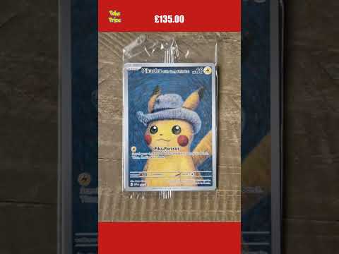 Pokemon x Van Gogh Museum: Pikachu with Grey Felt Hat Promo Card #085 - SEALED