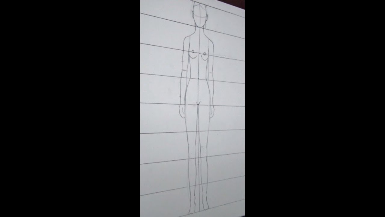 CÓMO DIBUJAR LAS PROPORCIONES DEL CUERPO HUMANO ( TUTORIAL LENTO, PARTE II)