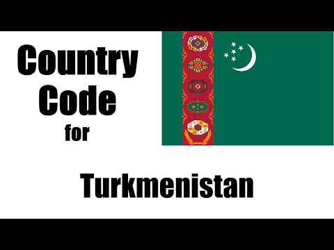 Turkmenistan Dialing Code - Turkmenistani Country Code - Telephone Area Codes in Turkmenistan