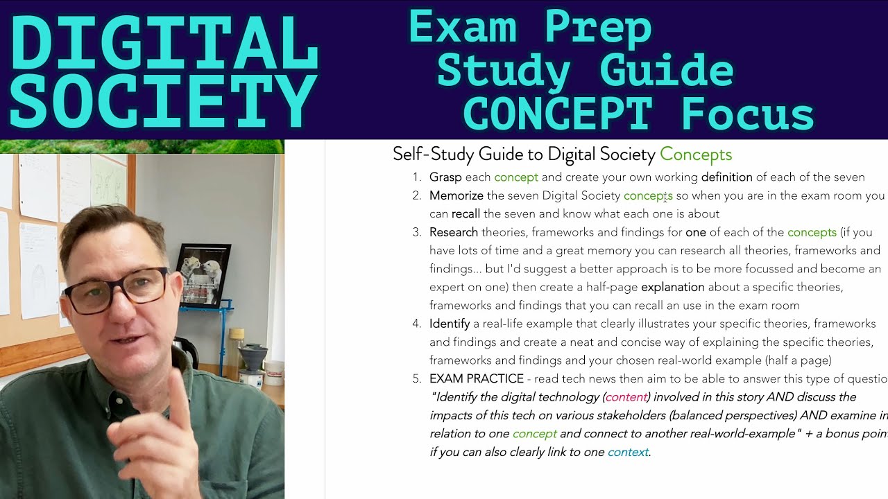 IB DP Digital Society Exam Prep: CONCEPT FOCUS