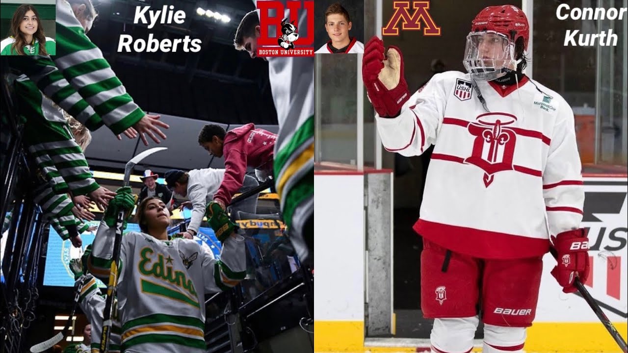 Kylie Roberts and Connor Kurth