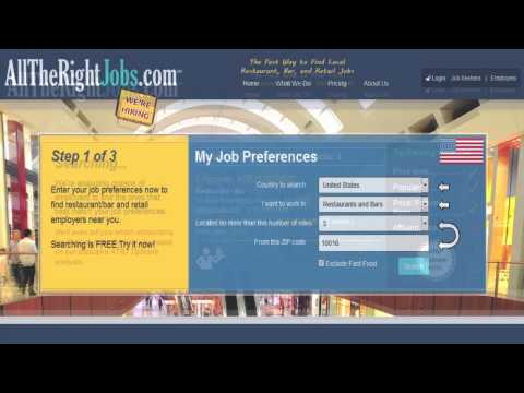 How to Find Restaurant Jobs & Retail Jobs Near You