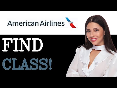 How To Find A Booking Class On American Airlines (2025)
