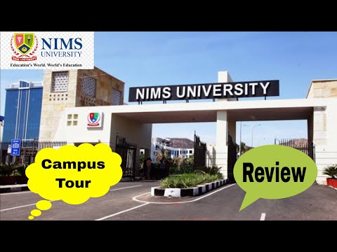 NIMS University Jaipur Campus Tour @NIMSUniversityRajasthan