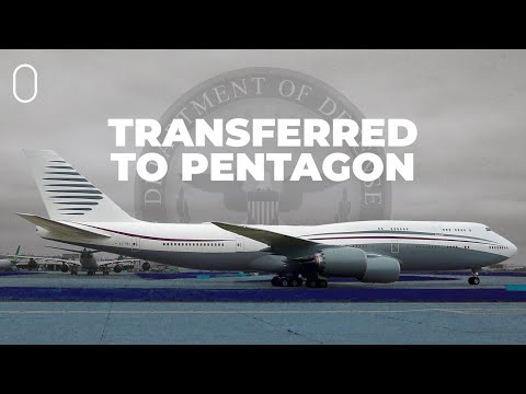 Defense Department Formally Accepts Luxury Boeing 747-8 From Qatar