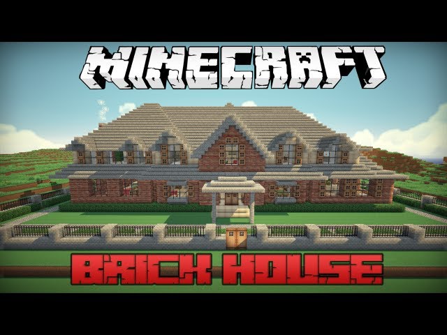Minecraft Brick House + Download Minecraft Map