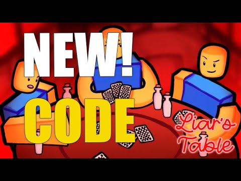 LIAR'S TABLE CODES [EASTER] 🤥[ROBLOX]🤥