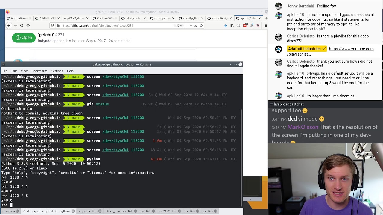 Deep Dive w/Scott: ESP32-S2 SPI + PSRAM Debugging #adafruit