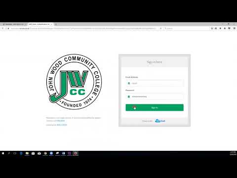 Login to Your Online Canvas Course
