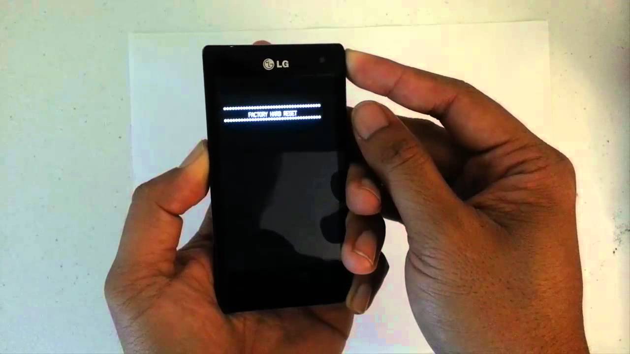 How to Factory Restore Hard Reset or Password Wipe the LG Lucid Verizon